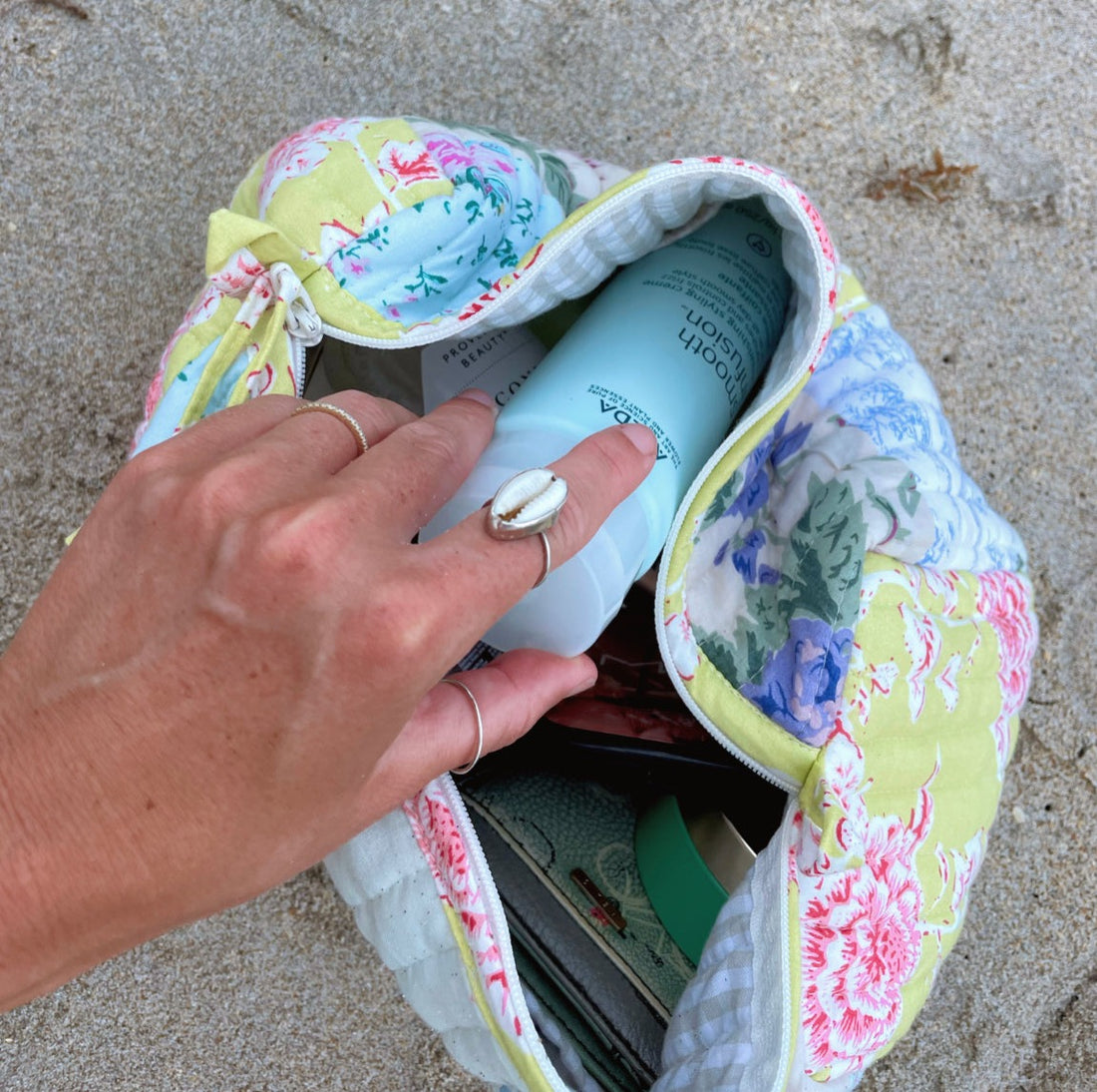 Sadie Patchwork Pouch – Erin Made