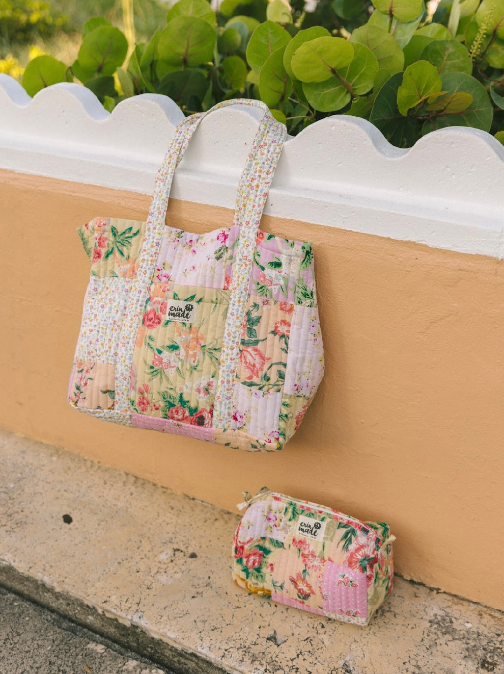 Leah Patchwork Pouch – Erin Made