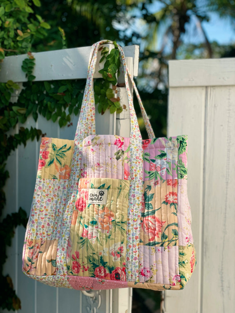 Leah Patchwork Weekender – Erin Made