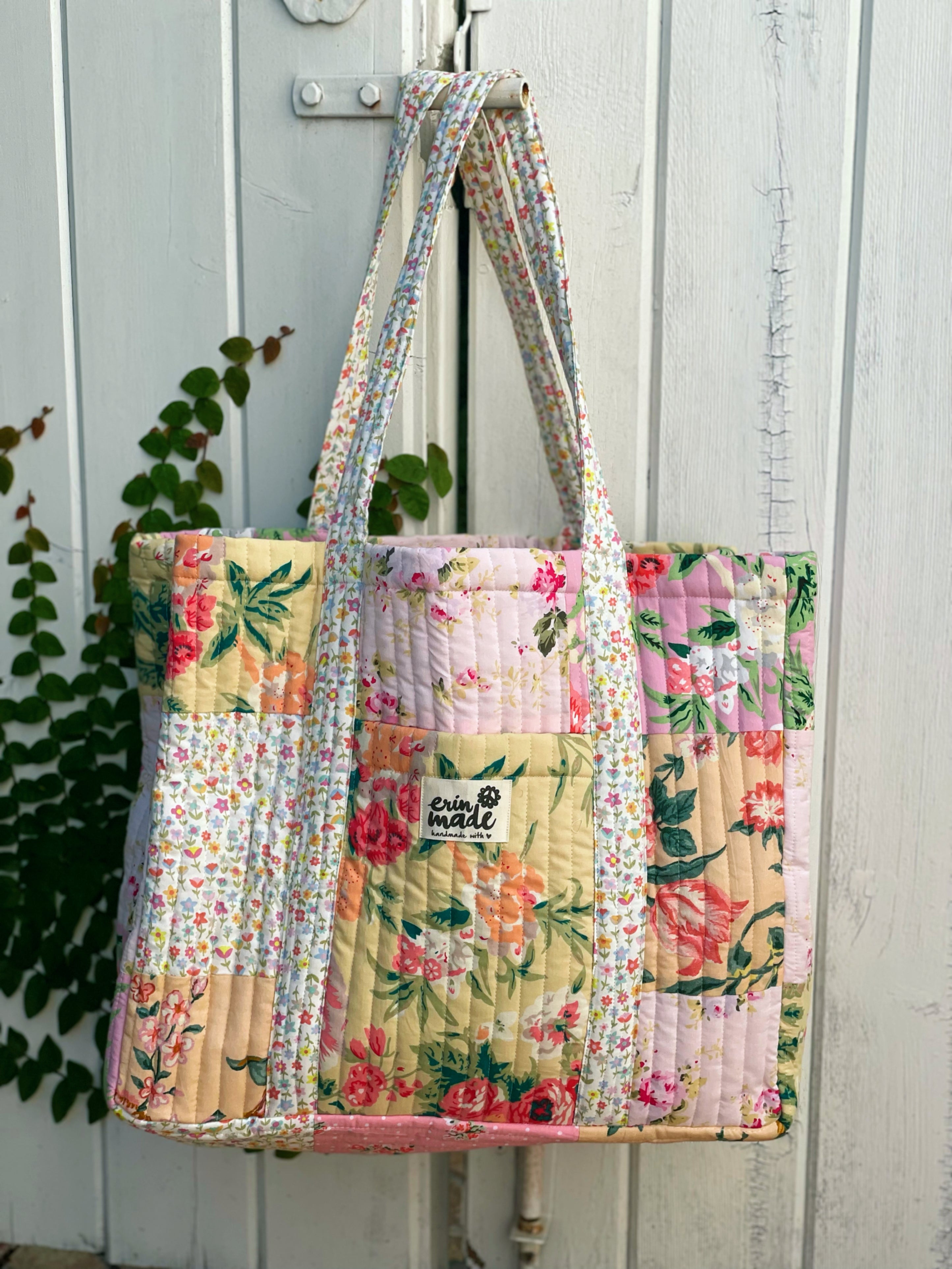 Leah Patchwork Weekender – Erin Made