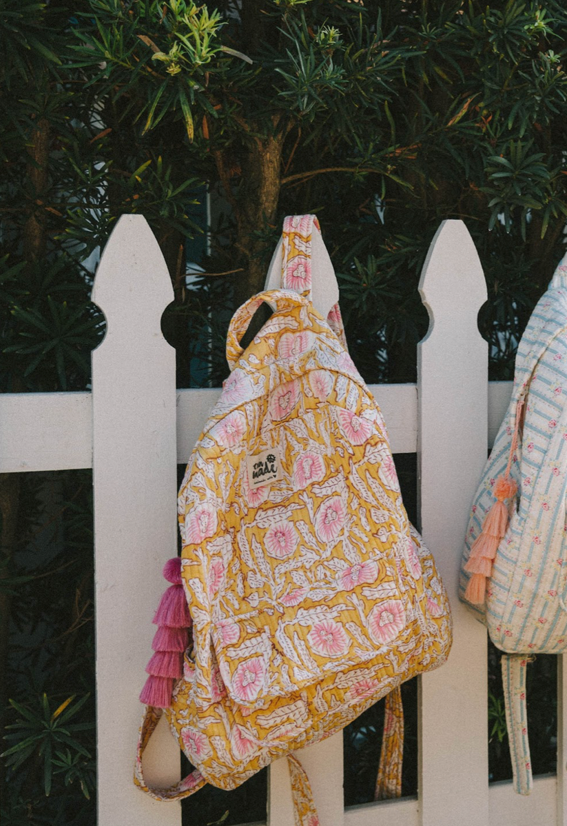 Calla Quilted Backpack – Erin Made