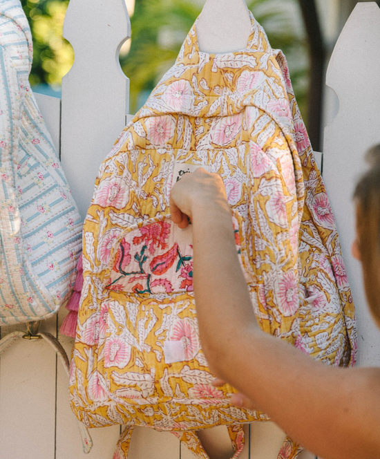 Calla Quilted Backpack – Erin Made