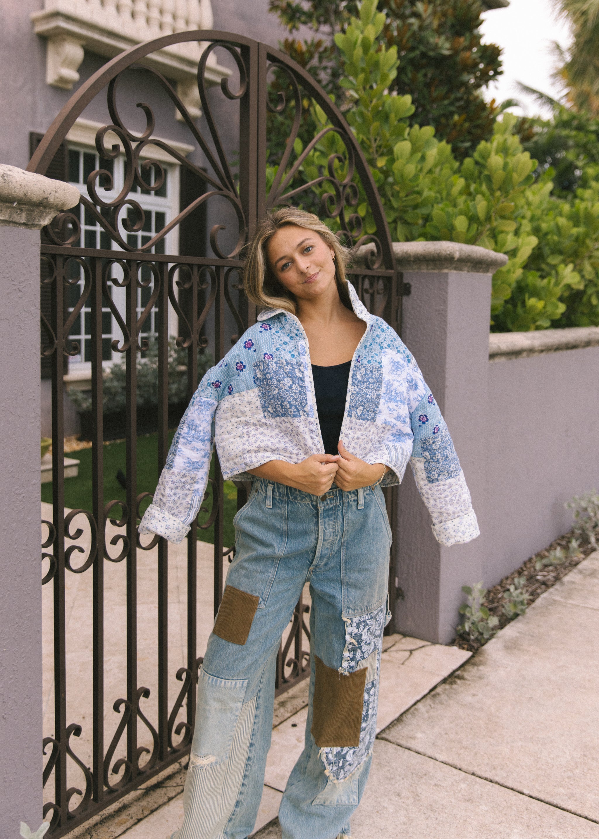 Quinn Patchwork Quilted Jacket – Erin Made