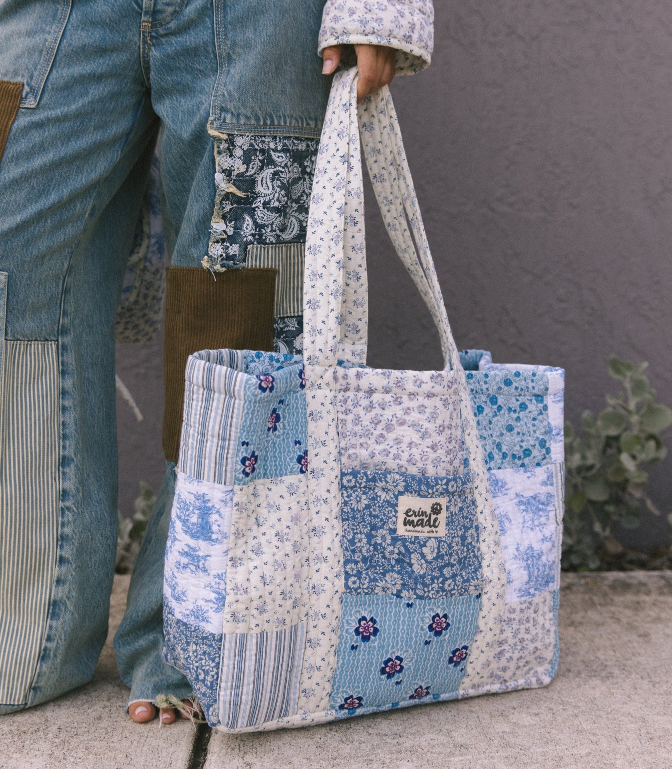 Quinn Patchwork Weekender – Erin Made
