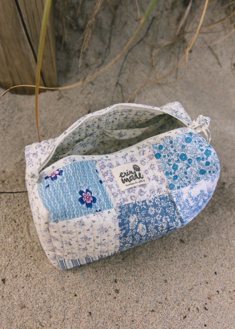Quinn Patchwork Pouch – Erin Made