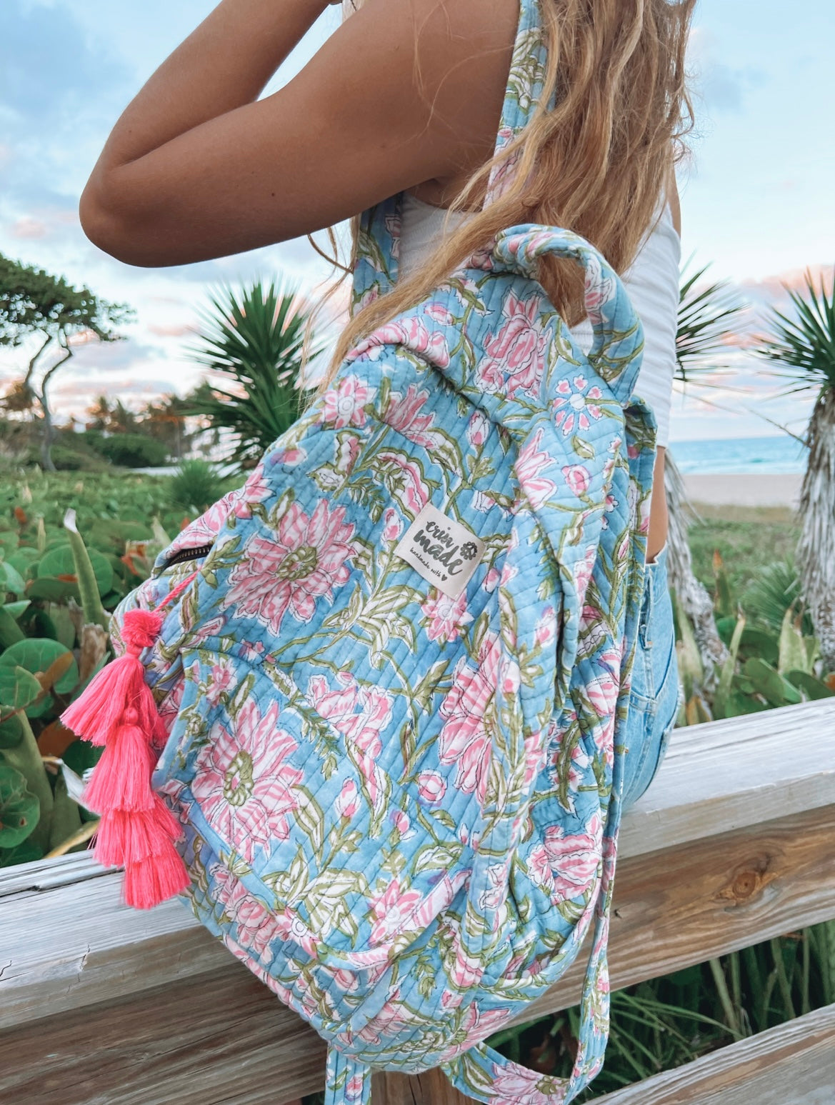 Emma Quilted Backpack – Erin Made