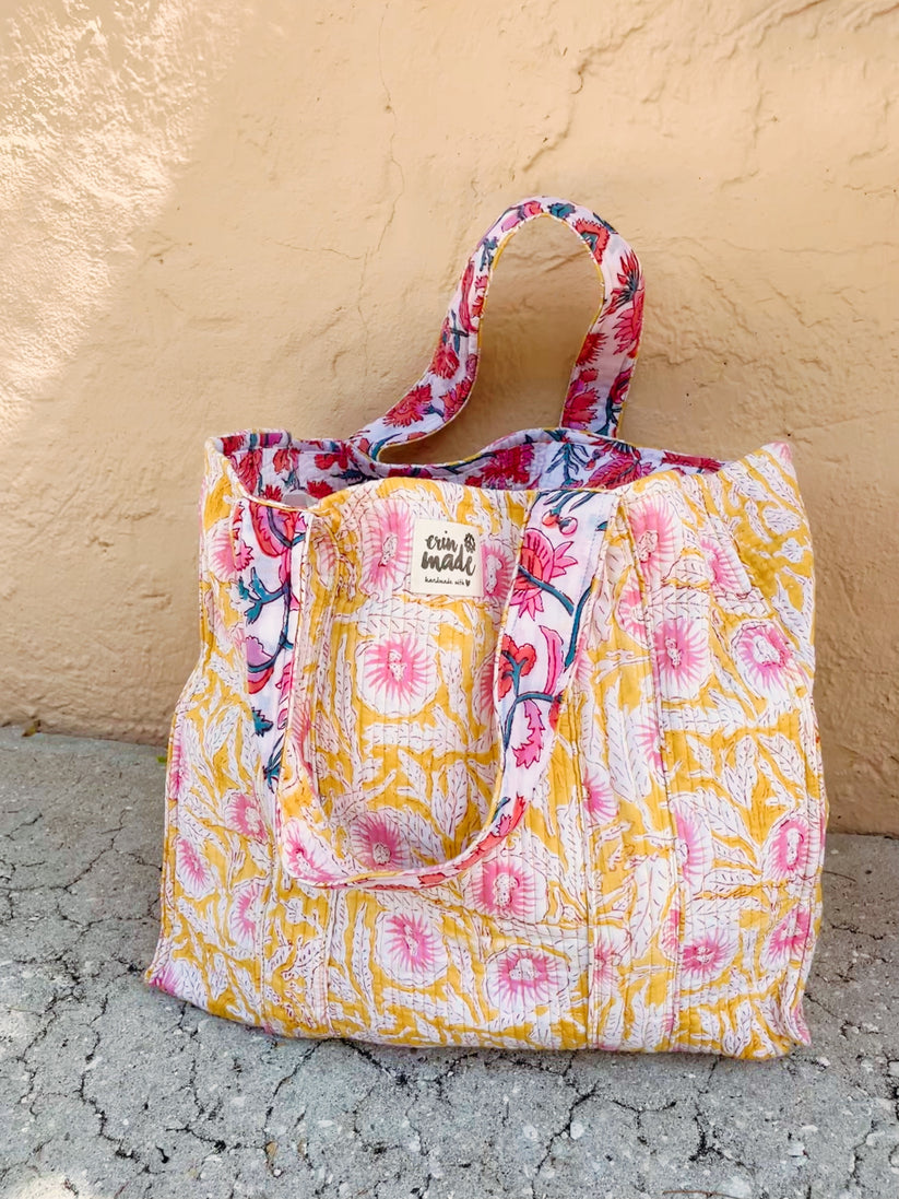 Calla Reversible Tote – Erin Made