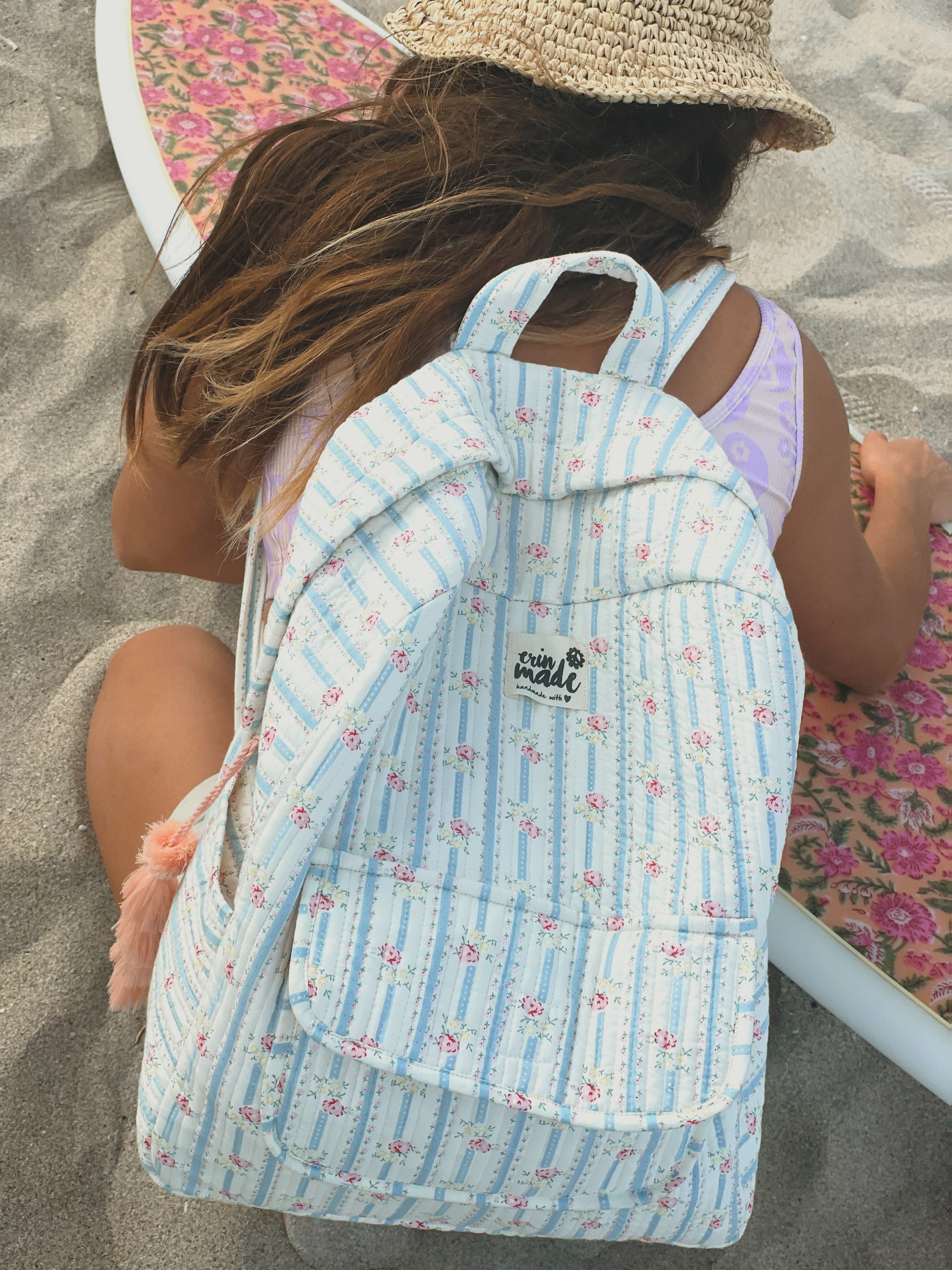 Tessa Quilted Backpack – Erin Made